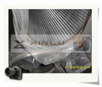 China 10 Inch SS201 Wedge Wire Screen Pipe V Wire Slotted Well Screen 0.25mm Slot for sale