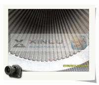 China 316 Stainless Steel Wedge Wire Johnson Well Screen Pipe 12 Ton Tensile Strength for sale