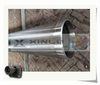 China SS304 SS316L Trapezoidal Wire Wrapped Water Well Screen Pipe 6m Thread Joint for sale
