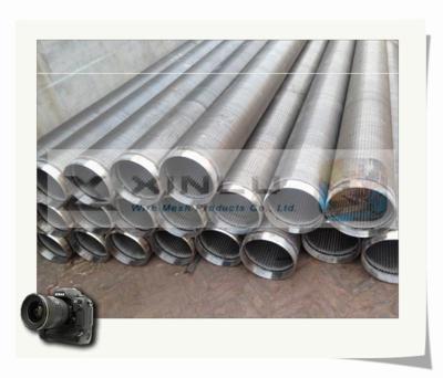 China Johnson V Wire Water Well Screen Pipe Anti Corrosion 8 Inch 10 Inch High Strength for sale
