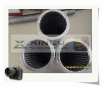China Stainless Steel Wedge Wire Screen Tube Johnson Vee Wire Filter Pipe SS304 SS316 0.05mm-30mm Slot for sale
