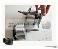 China DN 82mm Stainless Steel Single Flow Water Filter Nozzle SS321 Johnson Strainer for sale