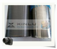 China Stainless Steel V Wire Wound Screen Tube 304 316L for Pharmaceutical Filtration 20-800μm for sale