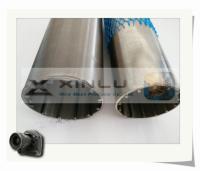 China 304 316L Stainless Steel V Wire Screen Tube 0.10mm Slot 60mm OD for Solid Liquid Separation for sale