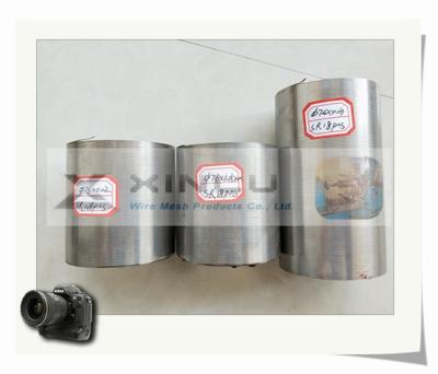 China Precision V Wire Screen Pipe 25-300mm Stainless Steel Wedge Wire Well Screen Tube for sale