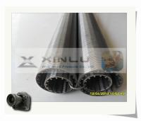 China Stainless Steel Wedge Wire Water Well Screen Pipe 80mm to 500mm Diameter Slot 0.1mm-50mm for sale