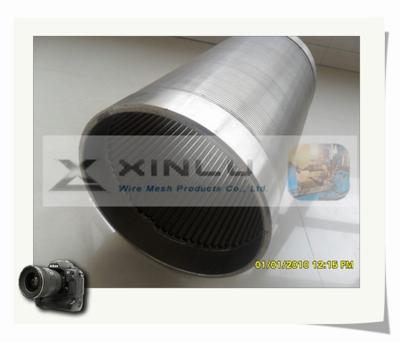 China Non Clogging Water Well Screen Pipe FOTI Sand Control Wedge Wire Screen Pipe for sale