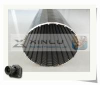 China Wedge Wire Water Well Screen Pipe 114mm Diameter 0.35mm Slot Non Clogged for Dewatering for sale