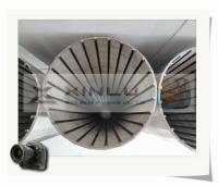 China Wedge Wire Water Well Screen Pipe 114mm Diameter 0.35mm Slot Non Clogged for Dewatering for sale