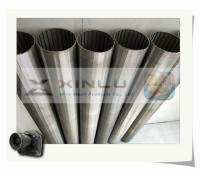 China Stainless Steel 304 Water Well Screen Pipe 1-20 Inch Wedge Wire Filter Tube for Sand Control for sale