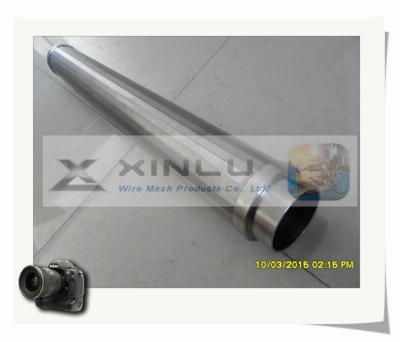 China Johnson Rust Resistant Pipe SS321 316 Stainless Steel Threaded Pipe For Pump Filter for sale