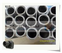 China Carbon Steel Wedge Wire Water Well Screen Pipe 88mm OD 1.0mm Slot Anti Pressure Pump Filter for sale