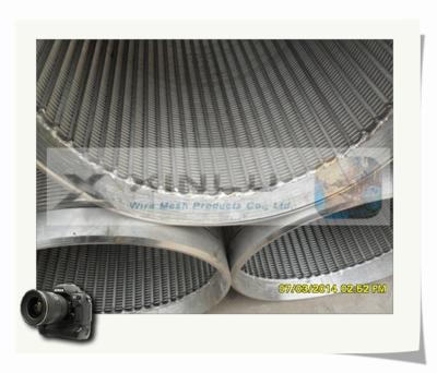China Stainless Steel Water Well Screen Pipe Anti Corrosion 6-5/8 Inch 0.75mm Slot for sale