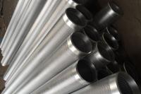China Stainless Steel Wedge Wire Screen Pipe 304 316L 3-4 Inch Non Magnetic Water Well Drill Pipe for sale