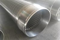 China Polishing Water Filter Screen Mesh 2.8 - 6mm Wedge Wire Strainer for sale