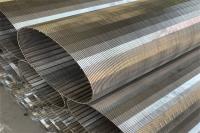 China Stainless Steel Wedge Wire Water Well Screen Pipe 0.1mm Slot 304 316L for sale