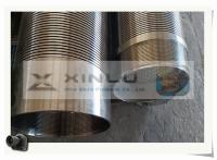 China Stainless Steel Dewatering Wedge Wire Screen Filter Sand Control V Wire Mesh 9-5/8 inch for sale