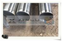 China Stainless Steel V Wire Screen Tube 168mm 304L 321 Sand Control Water Well Filter for sale