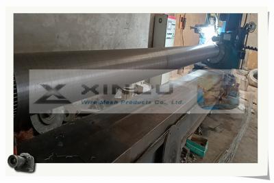 China Stainless Steel V Wire Screen Tube 168mm 304L 321 Sand Control Water Well Filter for sale