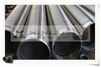 China Stainless Steel V Wire Screen Tube 168mm 304L 321 Sand Control Water Well Filter for sale