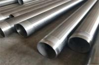 China 219mm Stainless Steel 304 V Shaped Wedge Wire Screen Pipe All Welded 0.25mm Slot for sale