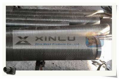 China SS 304 V Wire Screen Pipe 273mm 0.75mm Slot Stainless Steel Wedge Wire Screen for sale