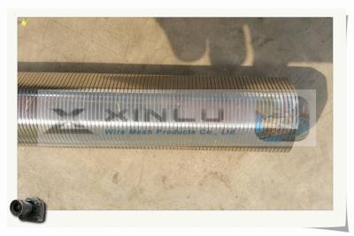 China SUS 304 316L V Wire Screen Pipe Non Clogged Wedge Wire Johnson Screen 1.0mm Slot for sale