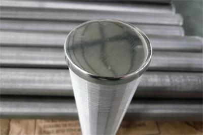 China Stainless Steel 304 V Wire Wrapped Screen 100mm OD Water Well Filter Pipe 3m Length for sale