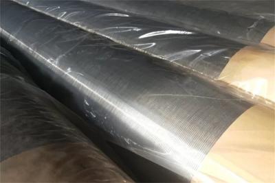 China 6 Inch Anti Rust Wire Wrapped Screen Slotted Geothermal Well Pipe 20ft 304 Stainless Steel for sale