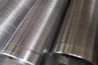 China 6 Inch Anti Rust Wire Wrapped Screen Slotted Geothermal Well Pipe 20ft 304 Stainless Steel for sale