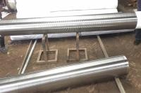 China Duplex Steel 2205 Wedge Wire Wrapped Johnson Filter Screen Tube 137mm OD 2.5m Length for sale