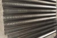 China Duplex Steel 2205 Wedge Wire Wrapped Johnson Type Filter Screen Tube FITO 2.5m for sale