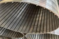 China SS316L Wedge Wire Wrapped Well Screen 0.1mm Slot 2-18 Inch Diameter for Water Filtration for sale