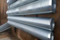 China Q195 Q235 Wire Wrapped Screen Sand Control Deep Well Pipe 10Inch 1.0mm Slot for sale