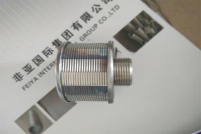 China SS316L Johnson Water Filter Nozzle 2 inch DN 2-1/8 inch Length Strainer Nozzle for sale