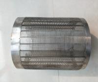 China Electropolished SS304 Non Magnetic V Wire Wrapped Water Filter Screen Element 0.05mm-6mm Slot for sale