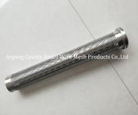 China Stainless Steel Wedge Wire Screen Tube 5mm Thickness 50mm Diameter for Industrial Filtration for sale