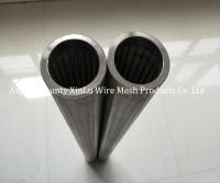 China Stainless Steel Wedge Wire Screen Tube 5mm Thickness 50mm Diameter for Industrial Filtration for sale