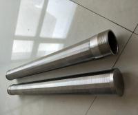 China 89mm SS Strainer Filter Customized Continuous Slot Well Screen 304 316L for sale