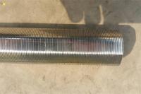 China Electropolished SS304 Non Magnetic V Wire Wrapped Water Filter Screen Element 0.05mm-6mm Slot for sale