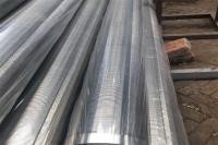 China 205 Stainless Steel 6-5/8 Vee Wire Filter Screen Johnson Type Continuous Slot Water Well for sale