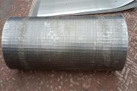 China SS304 Wedge Wire Screen Tube Angular Filter Pipe 50um Slot 6000mm Length for sale