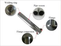 China Stainless Steel Wedge Wire Filter Tube 3mm Thickness Johnson V Wire Screen Pipe 304 316 for sale