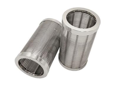 China Water Well Screen Stainless Steel Johnson Type Filter Screens with Thread Joint for sale