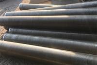China 316 Stainless Steel V Shaped Johnson Wedge Wire Filter Screen Pipe 0.02mm to 60mm Gap for sale