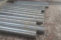 China 316 Stainless Steel V Shaped Johnson Wedge Wire Filter Screen Pipe 0.02mm to 60mm Gap for sale