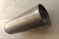 China Stainless Steel Wedge Wire Screen Tube Anti Corrosion Sand Filter 0.1mm-15mm Gap for sale