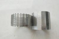 China Stainless Steel Wedge Wire Filter Screen Tube OD 100mm Slot 1mm for Wastewater Treatment for sale