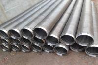 China Stainless Steel Wedge Wire Filter Screen Tube OD 100mm Slot 1mm for Wastewater Treatment for sale