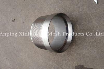 China SS304 Johnson Continuous Slot Screen V Wire Wrapped BSP Threaded Pipe 60mm Diameter 1mm Slot for sale